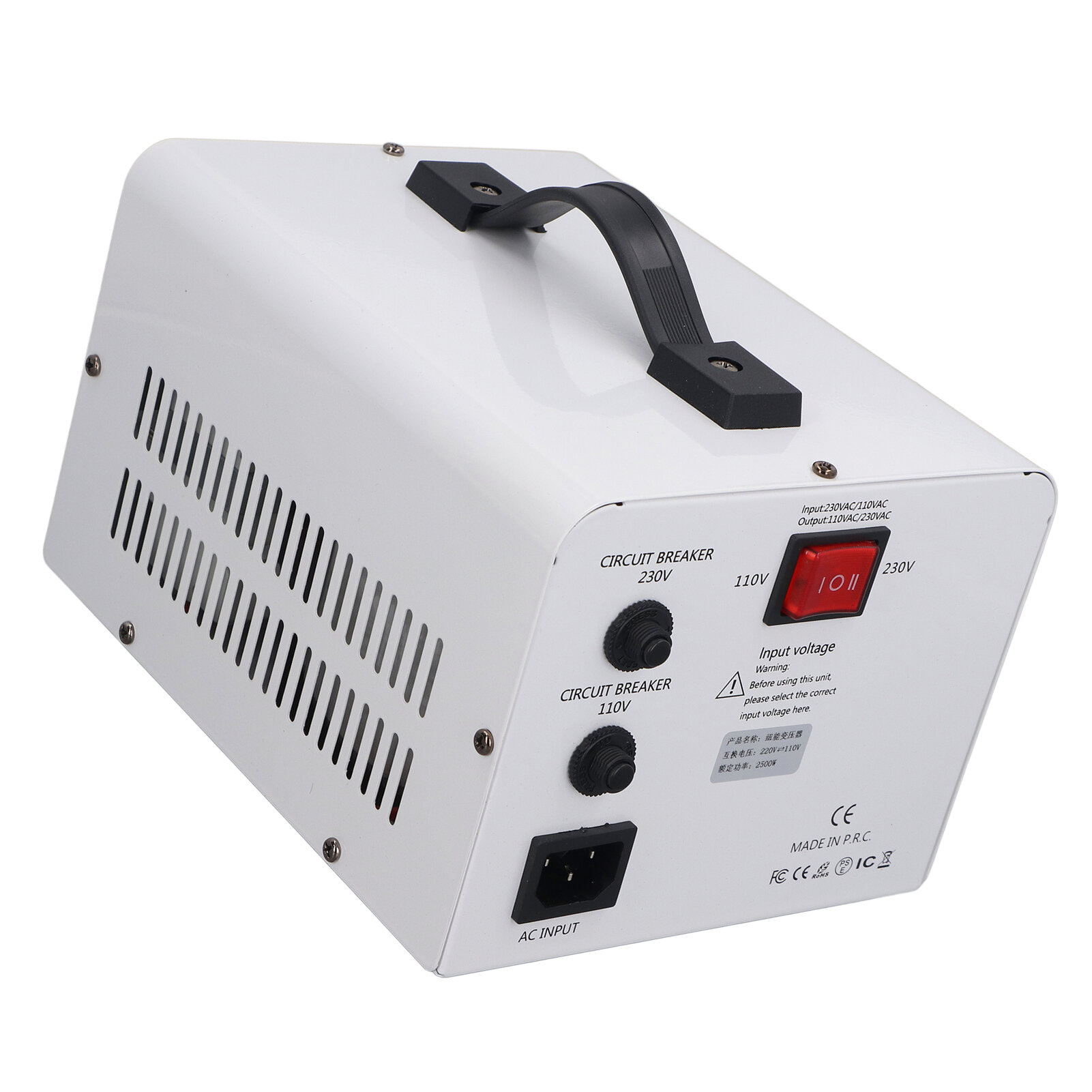 Преобразователь напряжения Трансформатор 2500 Вт для повышения в понижение напряжения Трансформатор