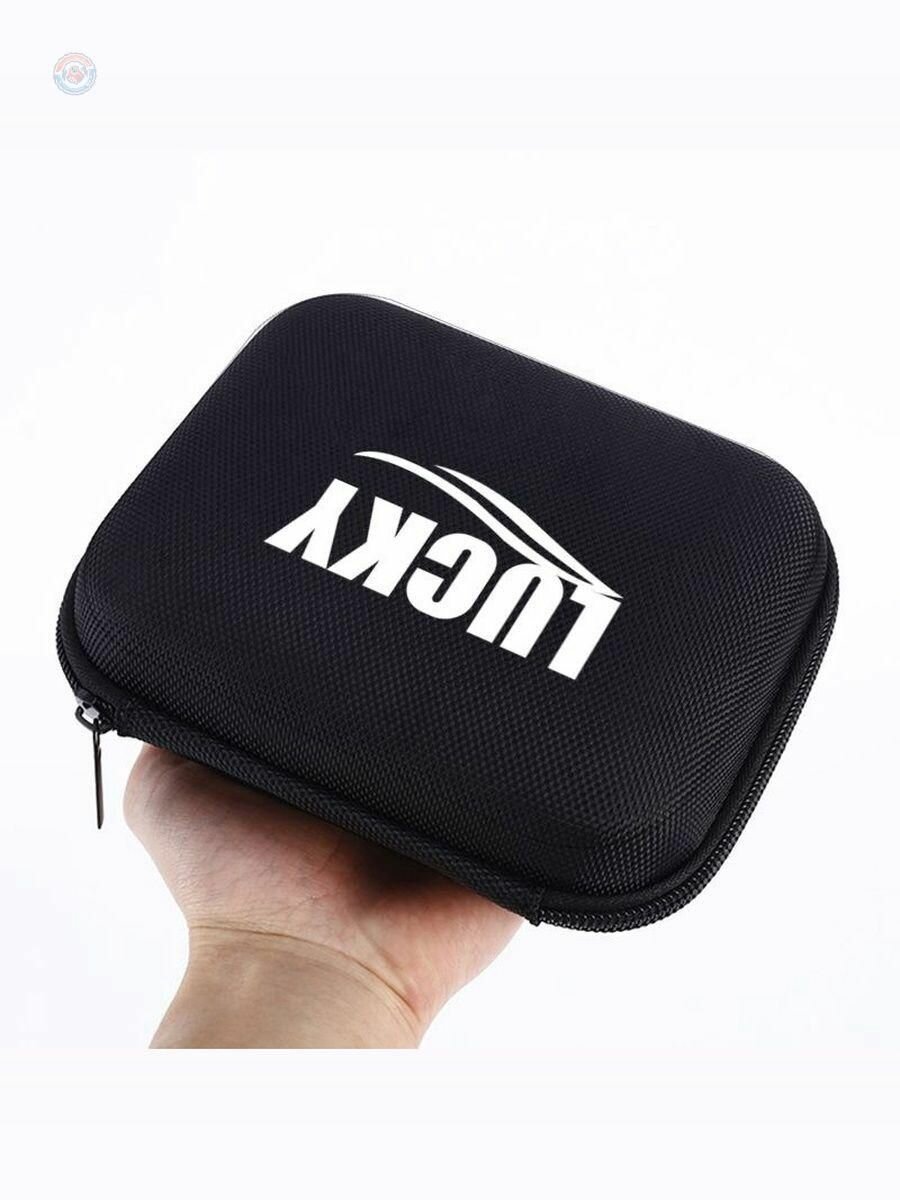 Сумка органайзер для эхолотов и инструментов, компактная переноска для рыбалки и мастерской, удобная защита от влаги и пыли