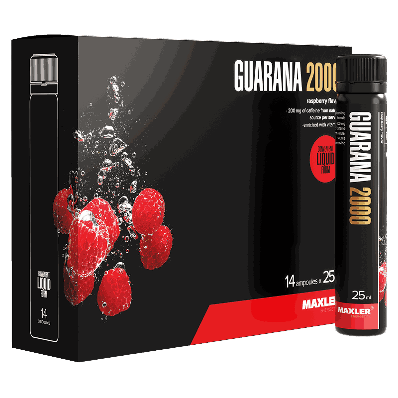 Макслер Гуарана 2000 Фл.25Мл №14 Малина