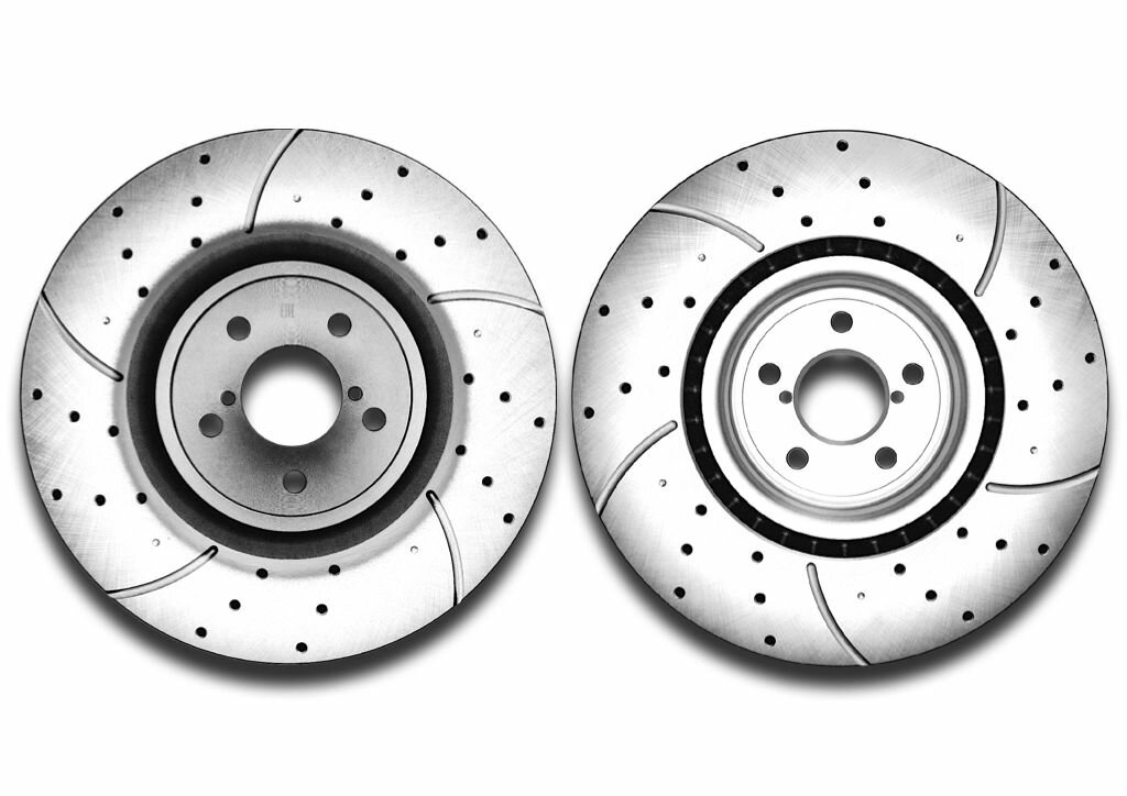 Тормозной диск Gerat DSK-F028W (передний) Performance Subaru Forester, Legacy, Impreza