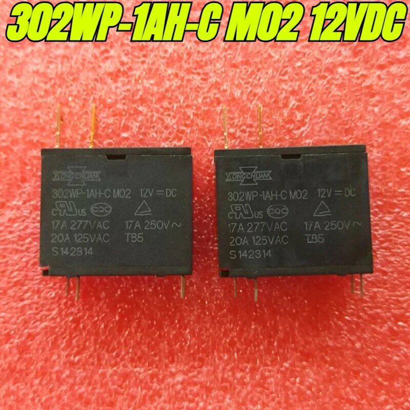 (Совершенно новый оригинал) 1 шт./лот 100% оригинальное реле:302WP-1AH-C M02 12 В постоянного тока 17 А электромагнитное реле для микроволновой печи
