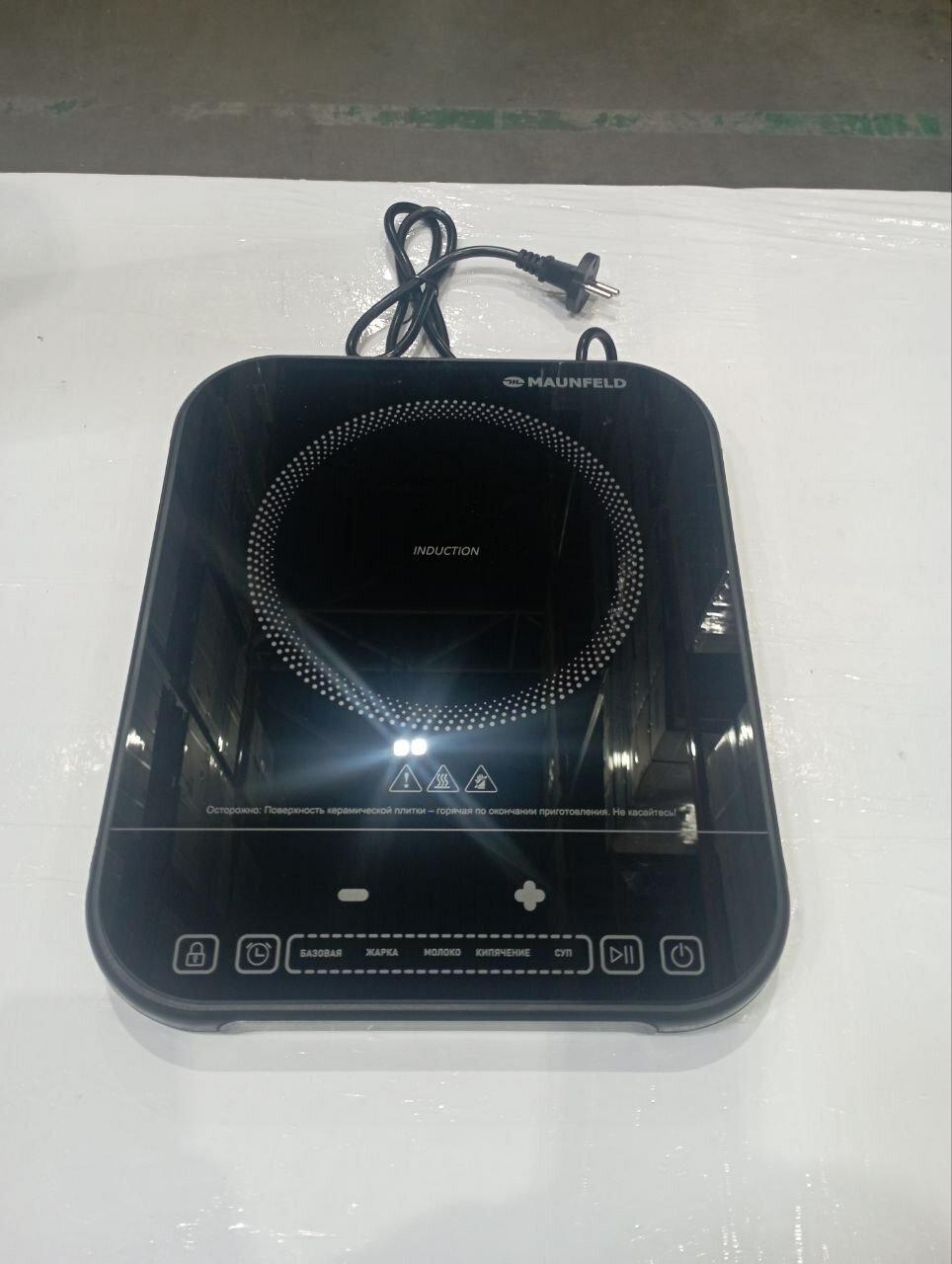 Индукционная плитка MAUNFELD EFI301TBK