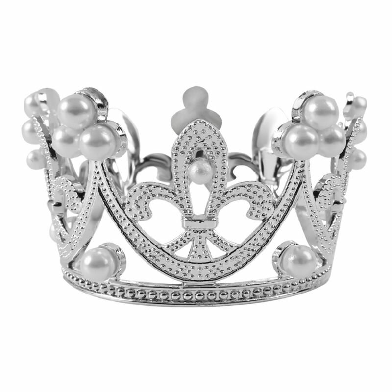 Мини-корона, украшения для торта на день рождения, 1 шт.
