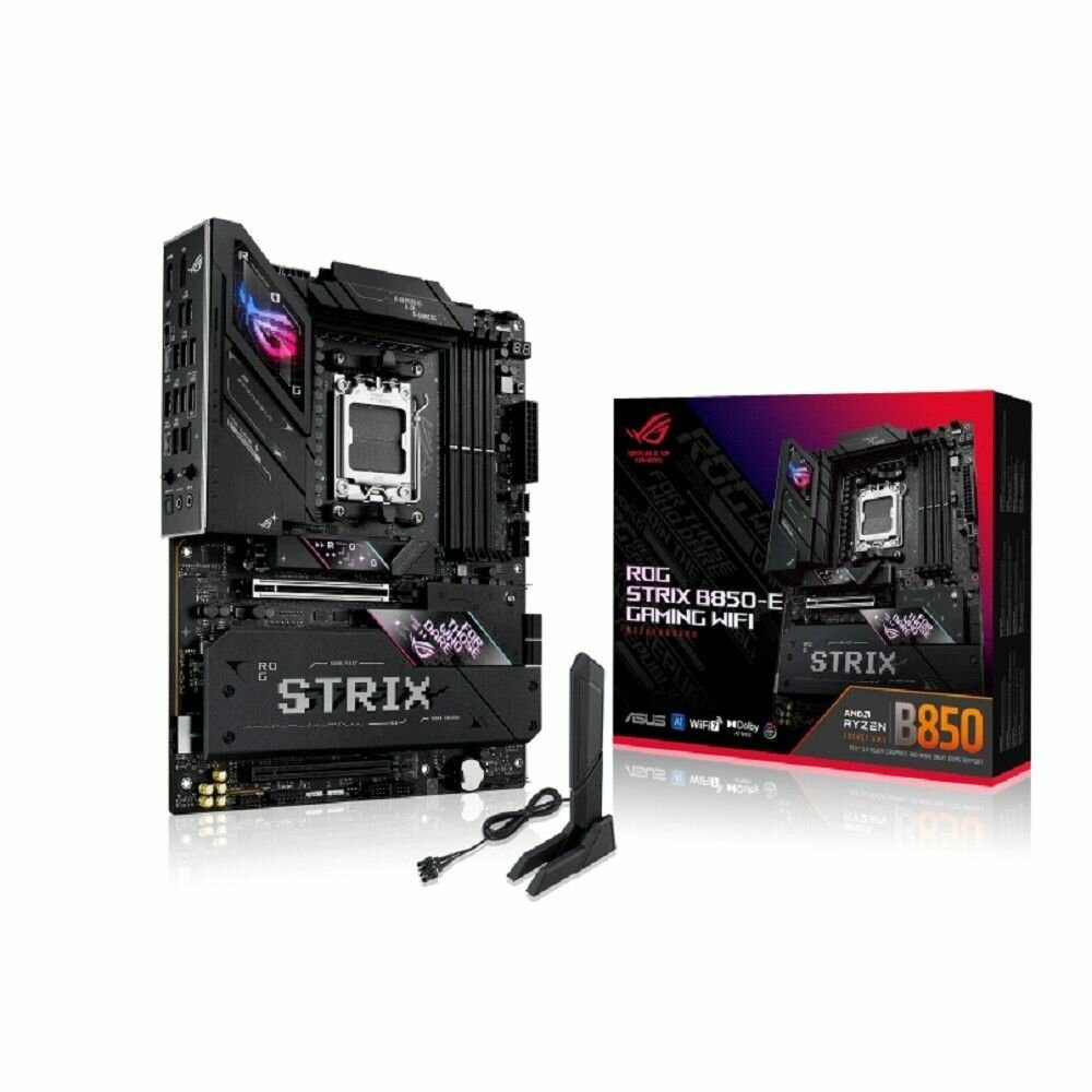 Материнская плата Asus ROG STRIX B850 - E GAMING WIFI Socket AM5, ATX, 4xDDR5 256GB