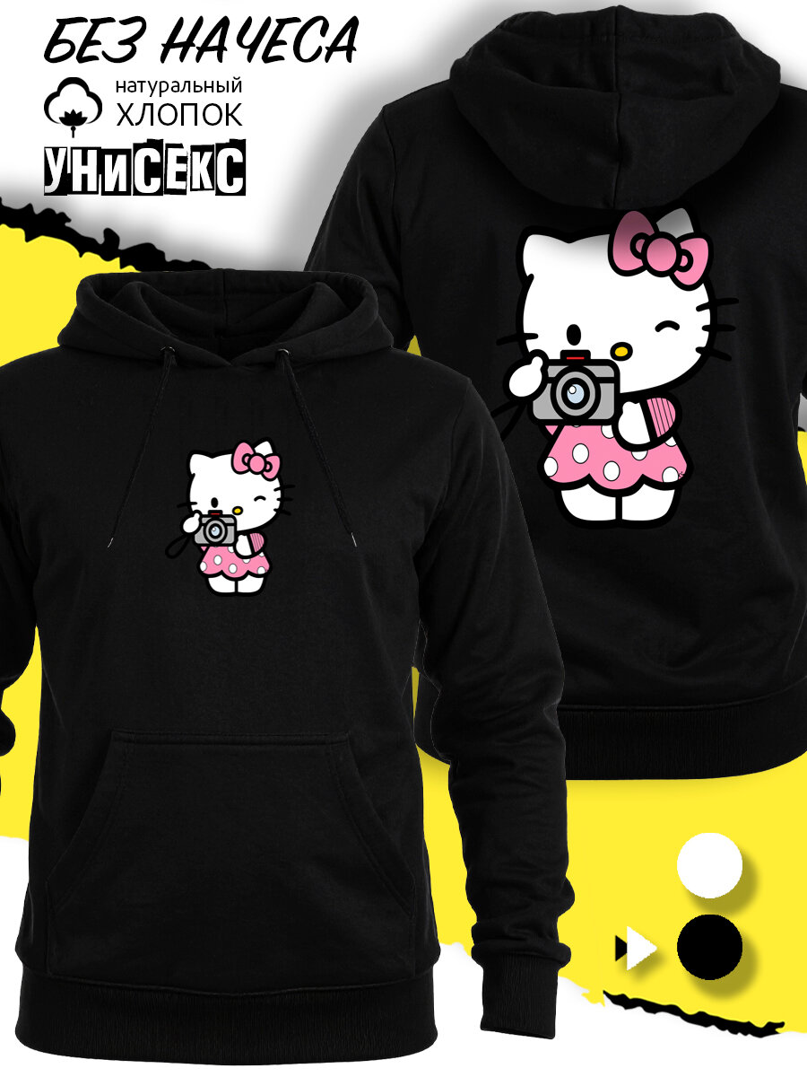 Худи Толстовка свитшот с Хеллоу Китти