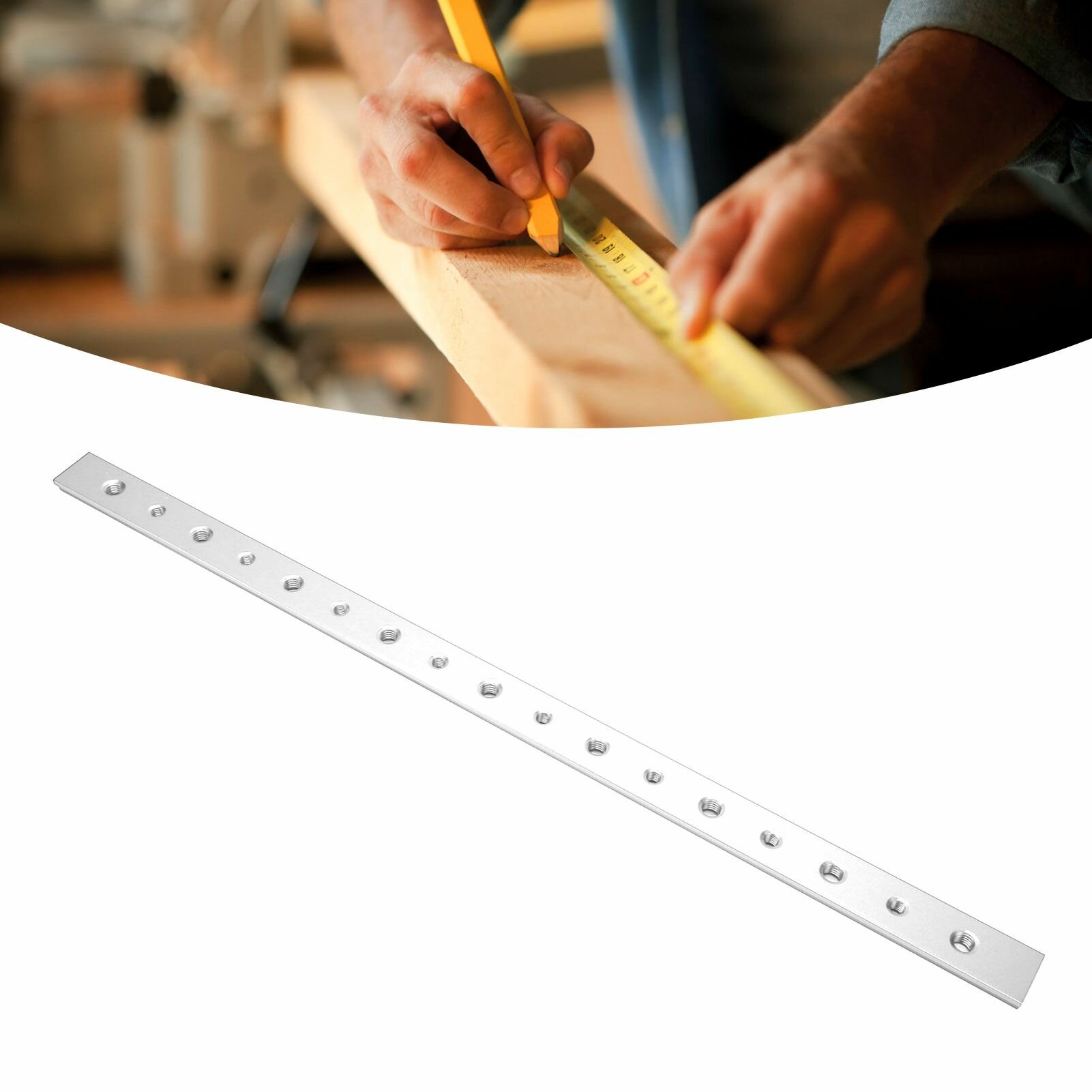 450 мм Т-образный паз, направляющая под углом, деревообработка, алюминиевый сплав, Т-образная направляющая для модификации сделай сам , серебро