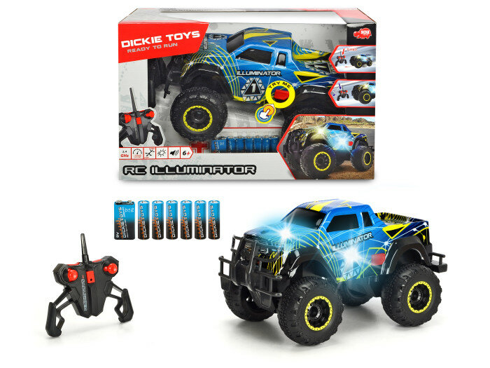 Dickie Джип Illuminator на радиоуправлении 32 см