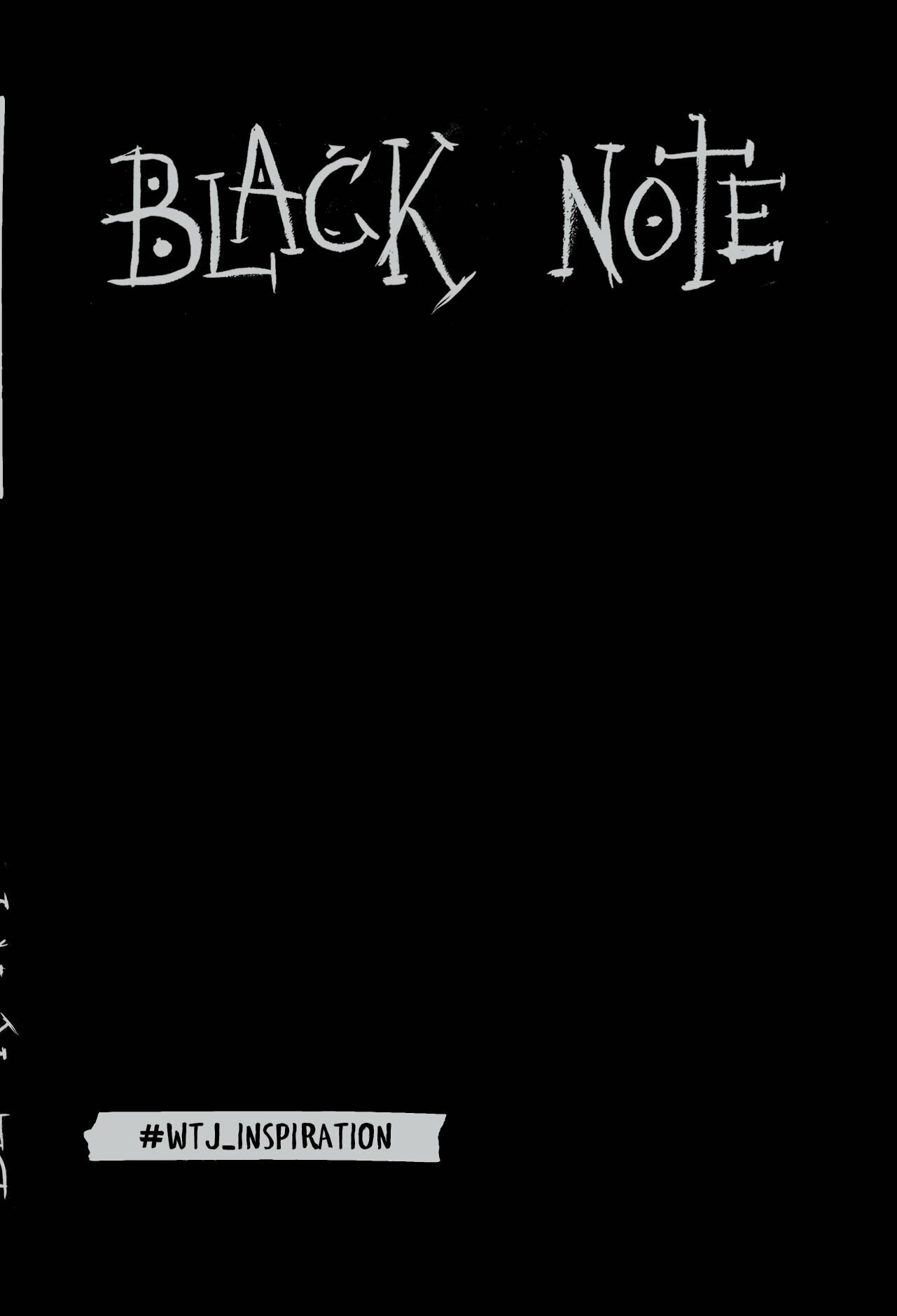 Записная книжка «Black note»