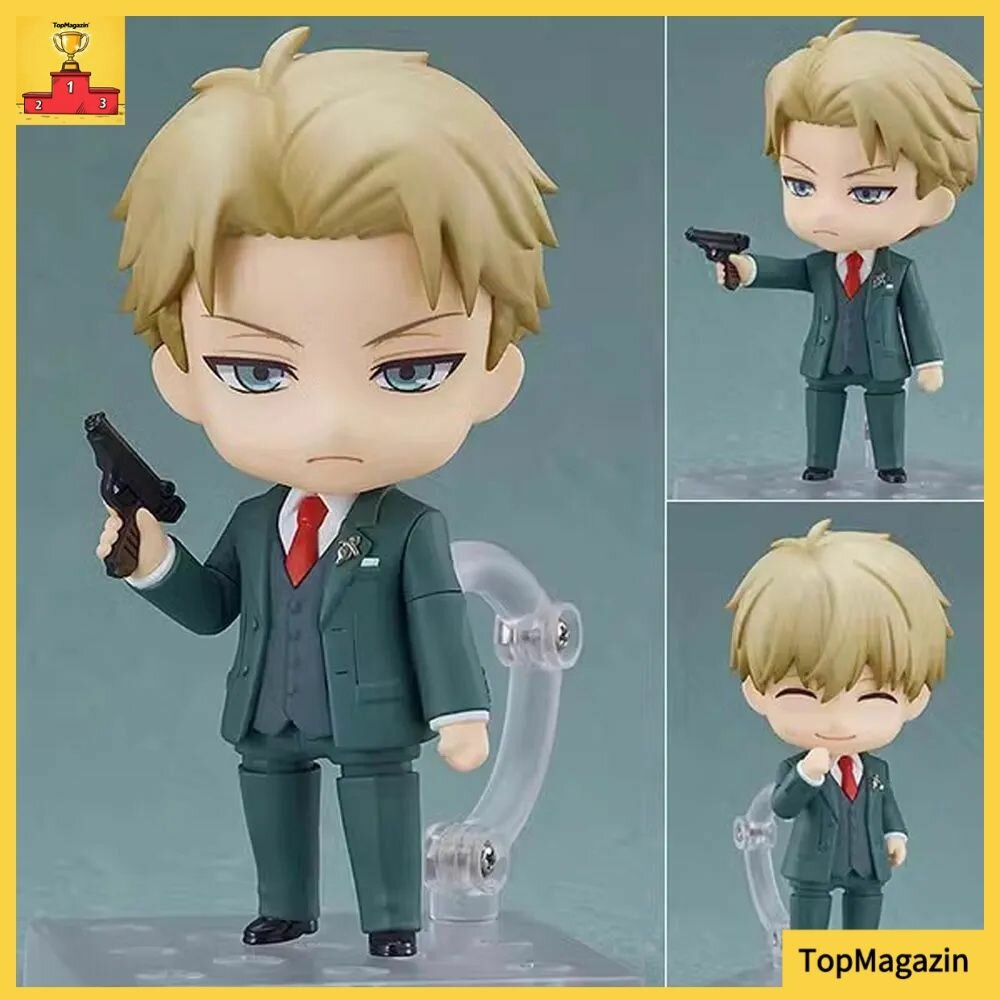 Фигурка 1901 нендороида Семья шпиона /Лойд Форджер / Spy X Family /Loid Forger Подарки для болельщиков 10 см