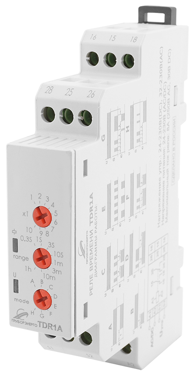 Реле времени TDR1A, арт. НФ-00000709, ООО "НТК приборэнерго"