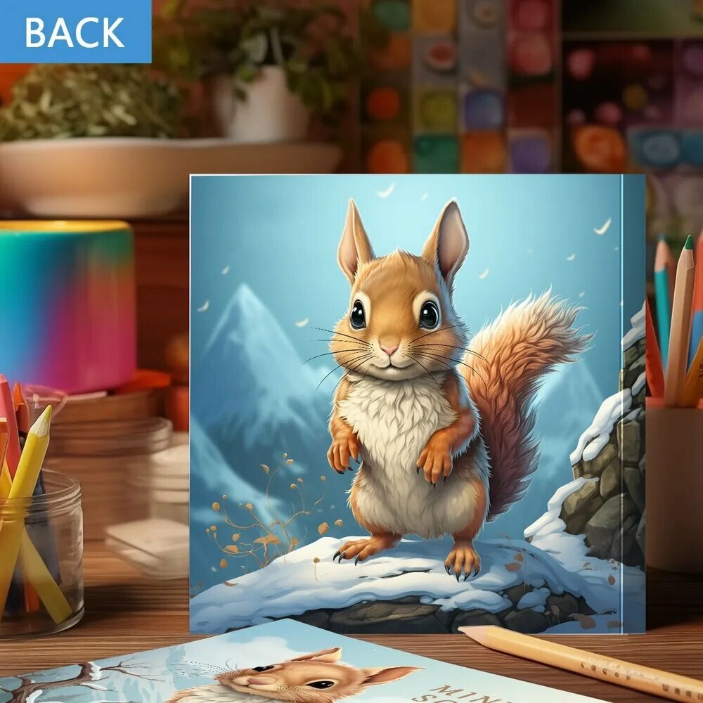 Книжка-раскраска Животное, Альбом для рисования Животное, высокое качество Книга каракулей20 см*20 см, подходит для раскрашивания как взрослыми, так и детьми