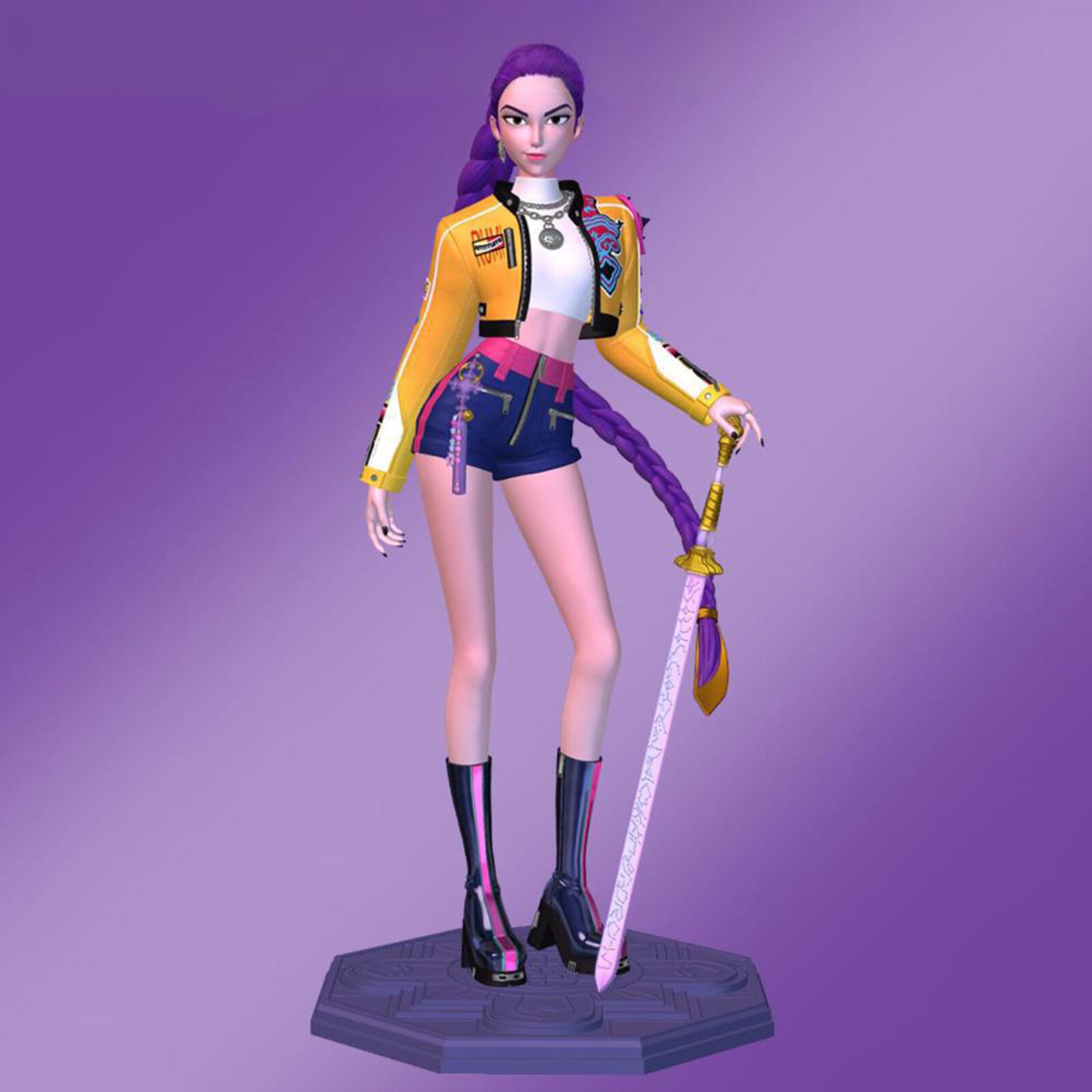 Фигурка из смолы с детализацией LUMI, высота 16 см