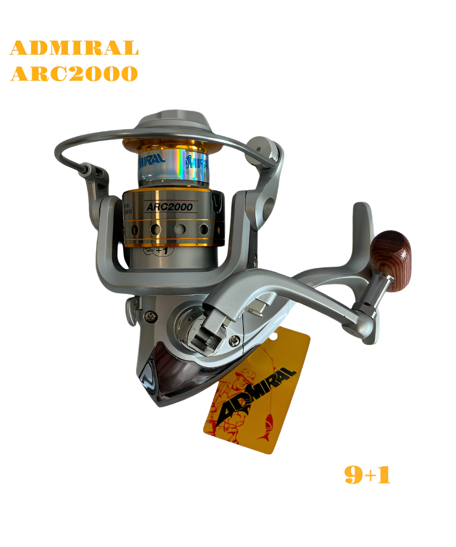 Рыболовная катушка ADMIRAL ARC2000 для поплавочной удочки / спиннинга