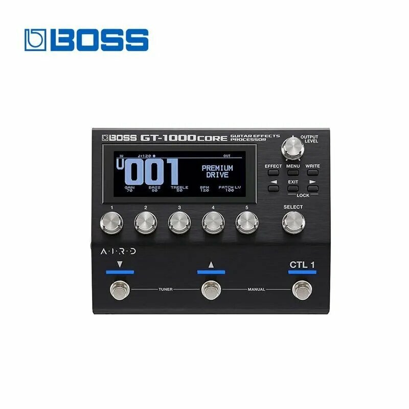 BOSS GT-1000 CORE Процессор эффектов для гитары Электрогитара Бас-гитара Профессиональное комплексное устройство эффектов