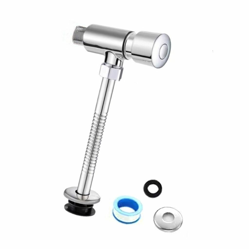 Медный клапан смыва для писсуара, - Скрытая латунь