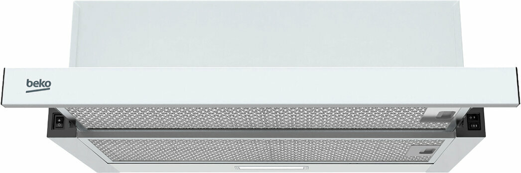 Встраиваемая вытяжка Beko "BHNT613R4CW", белый цвет, 9211663200