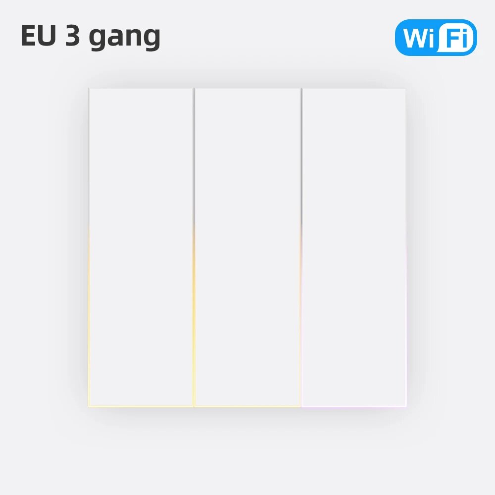 Умный выключатель EU 3 gang WiFi