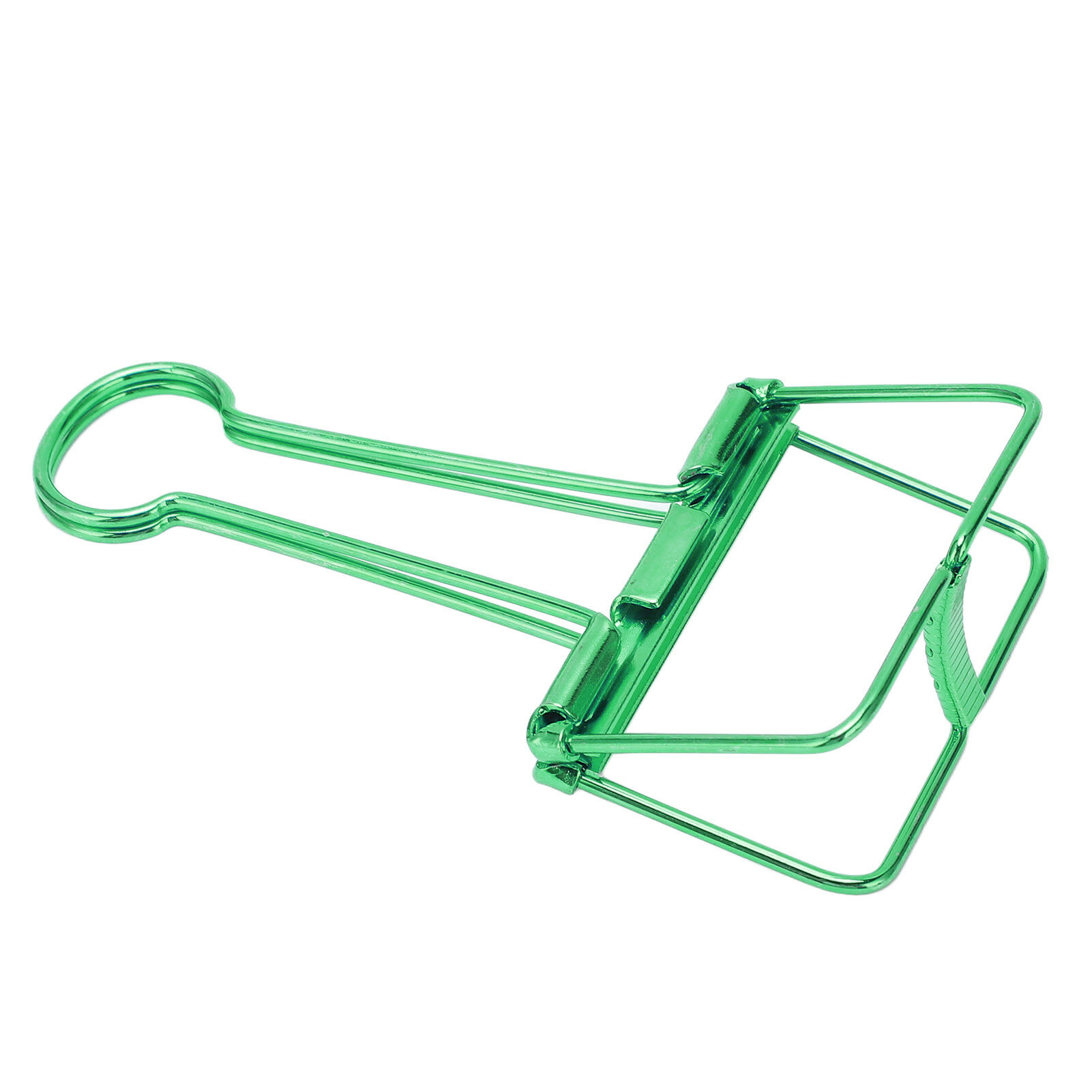 51 мм, 30 шт, зажимы для бумаг, сильная зажимная сила, металлические полые зажимы для хвоста, мини-зажимы для бумаг, зажимы для бумаги для офисных документов, зеленый цвет