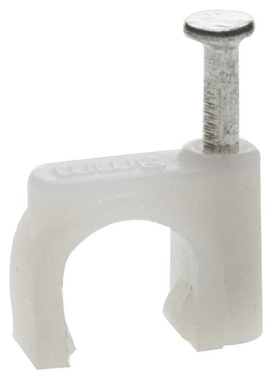 СД-К, 6 мм, 50 шт, круглая скоба-держатель с оцинкованным г