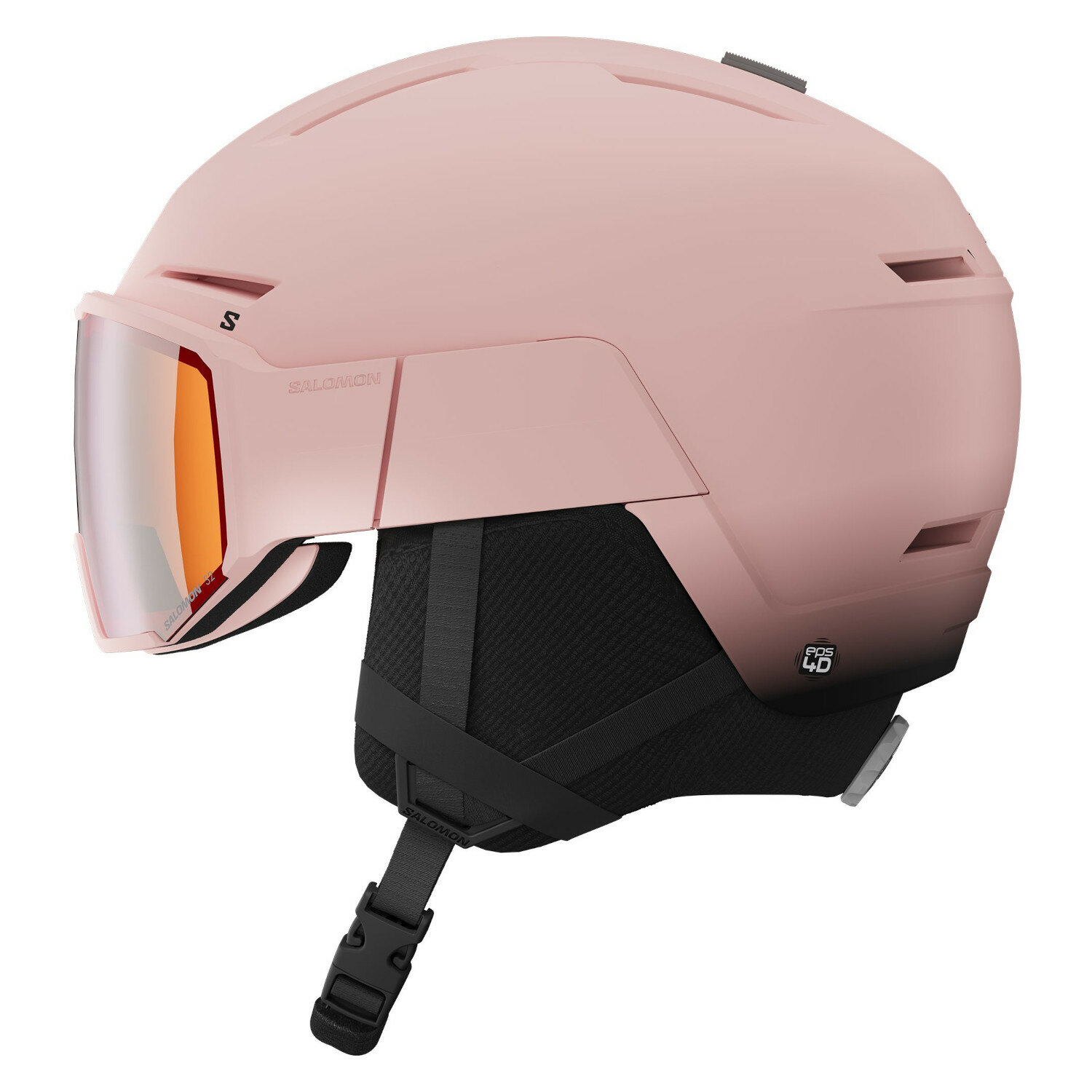 Шлем с визором SALOMON Osmo Heavenly Pink/Black (см:53-56)