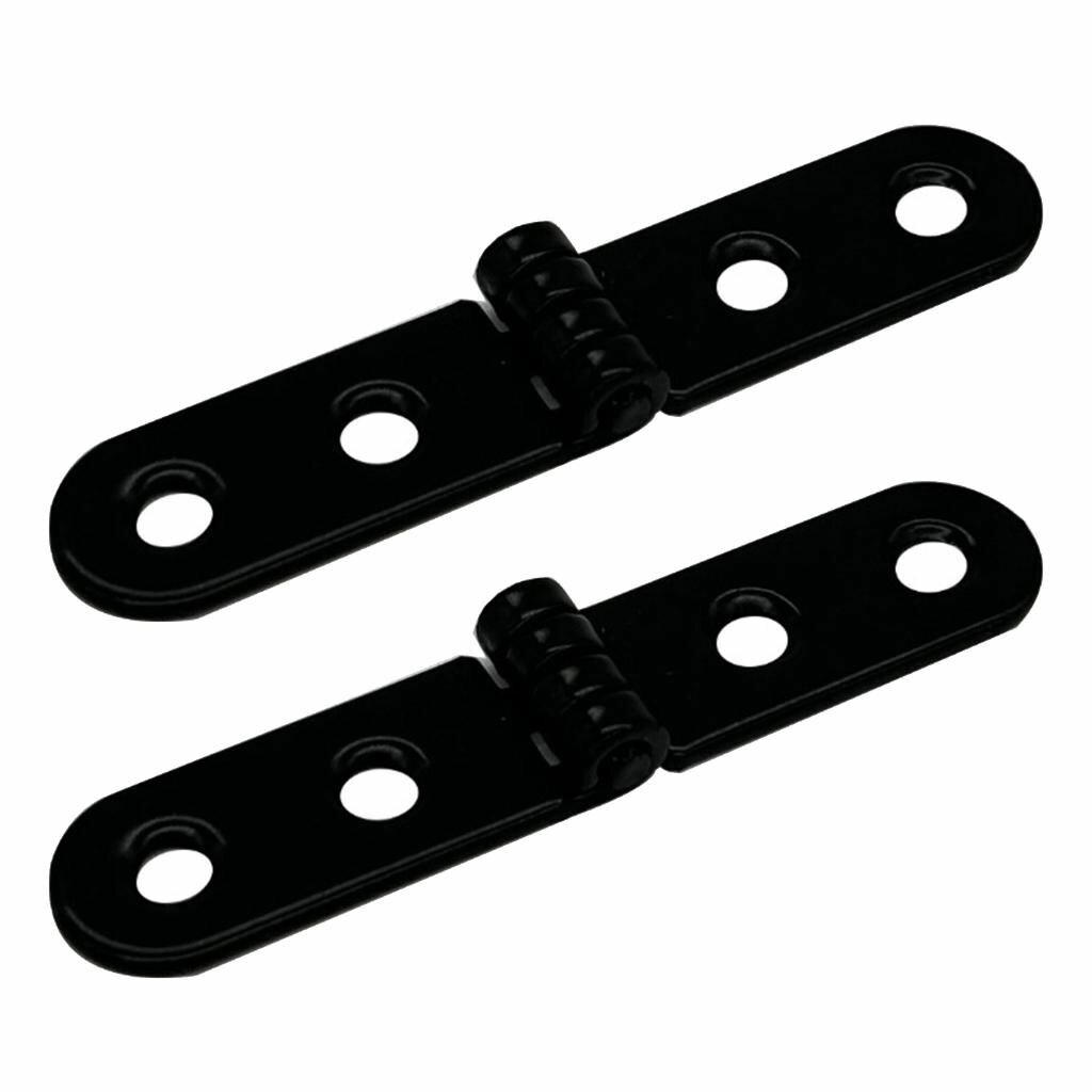 1 упаковка из 2 предметов, мебельная фурнитура, петли с закругленными краями, аксессуары для складных столов, дверные петли-черный