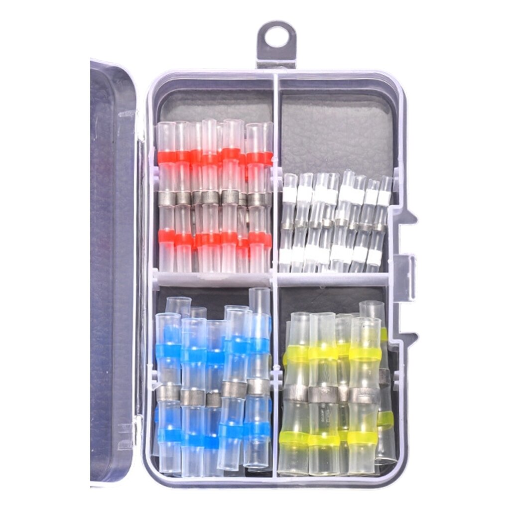 Термоусадочные Паяные Соединители с клеевой подкладкой Термоактивируемые Клеевые втулки для различных размеров проводов до 6,0 мм2