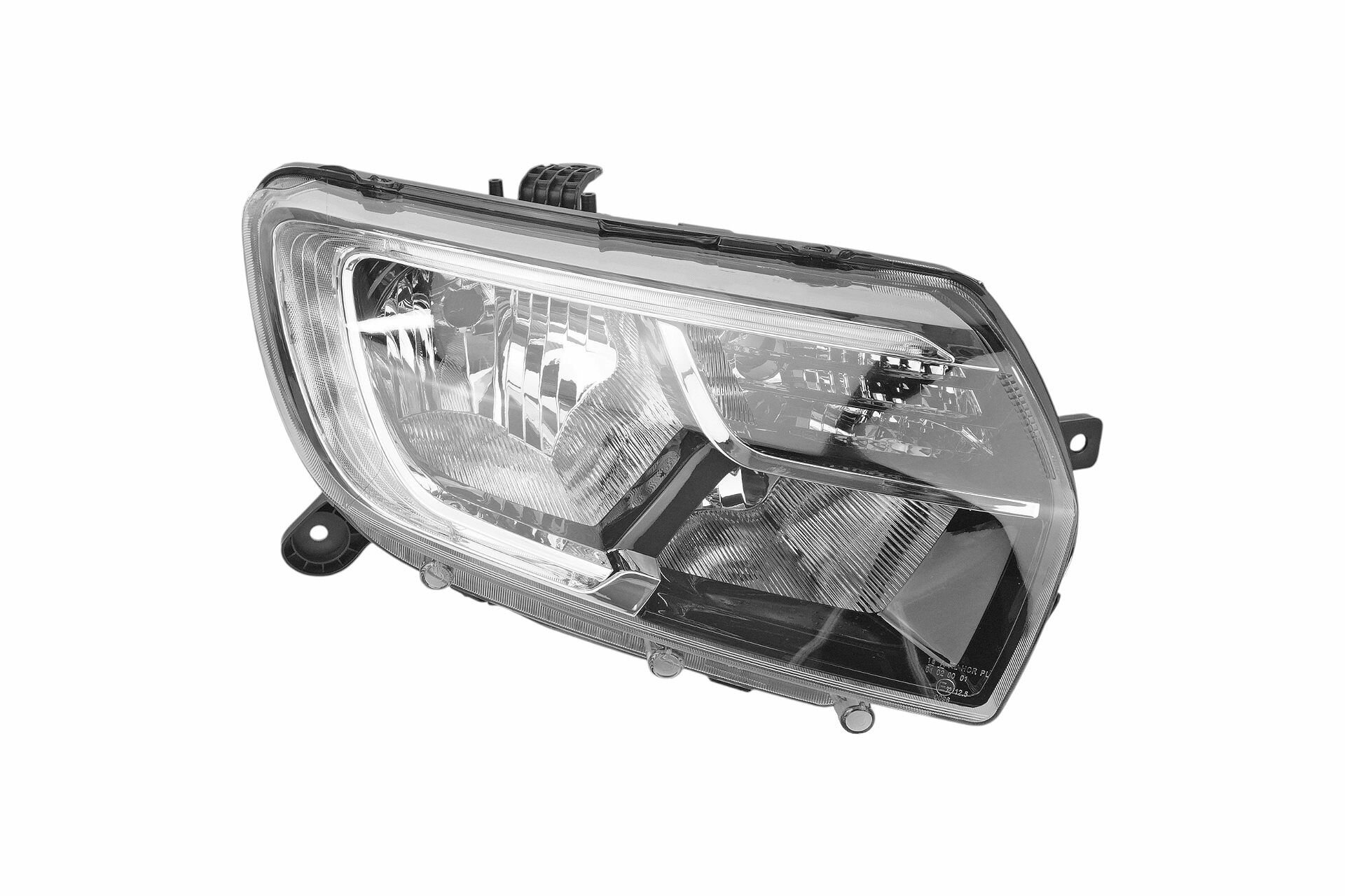 Фара передняя с ДХО правая HEMEN Renault Logan II, Sandero II (HCH008)