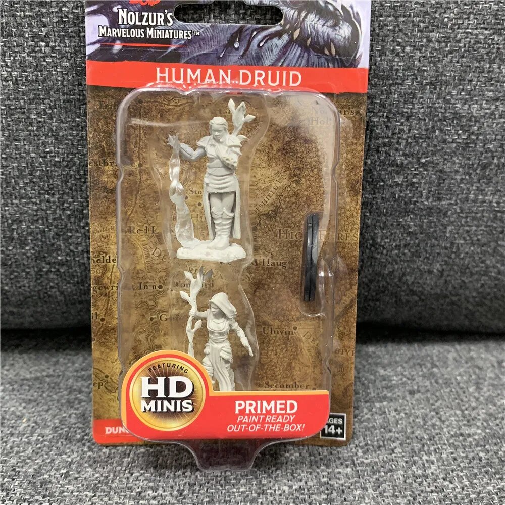 Nolzur's Marvelous Miniatures Human Druid, 2 шт