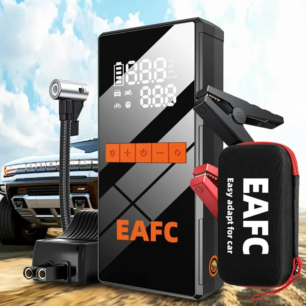 EAFC Компрессор автомобильный, 120.00 Вт, 25 л/мин