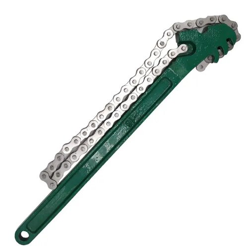 16-дюймовый Сверхмощный Реверсивный цепной ключ, подходит для диаметра от 1,5"до 7,5"