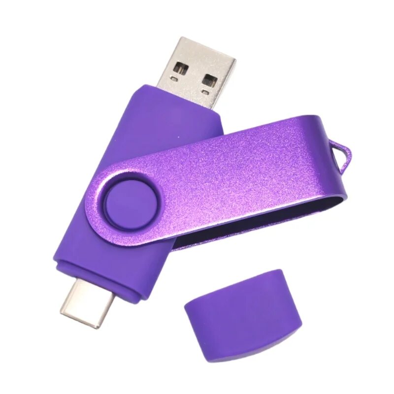 Флешка USB 2.0 64 ГБ 128 млн, Purple Color