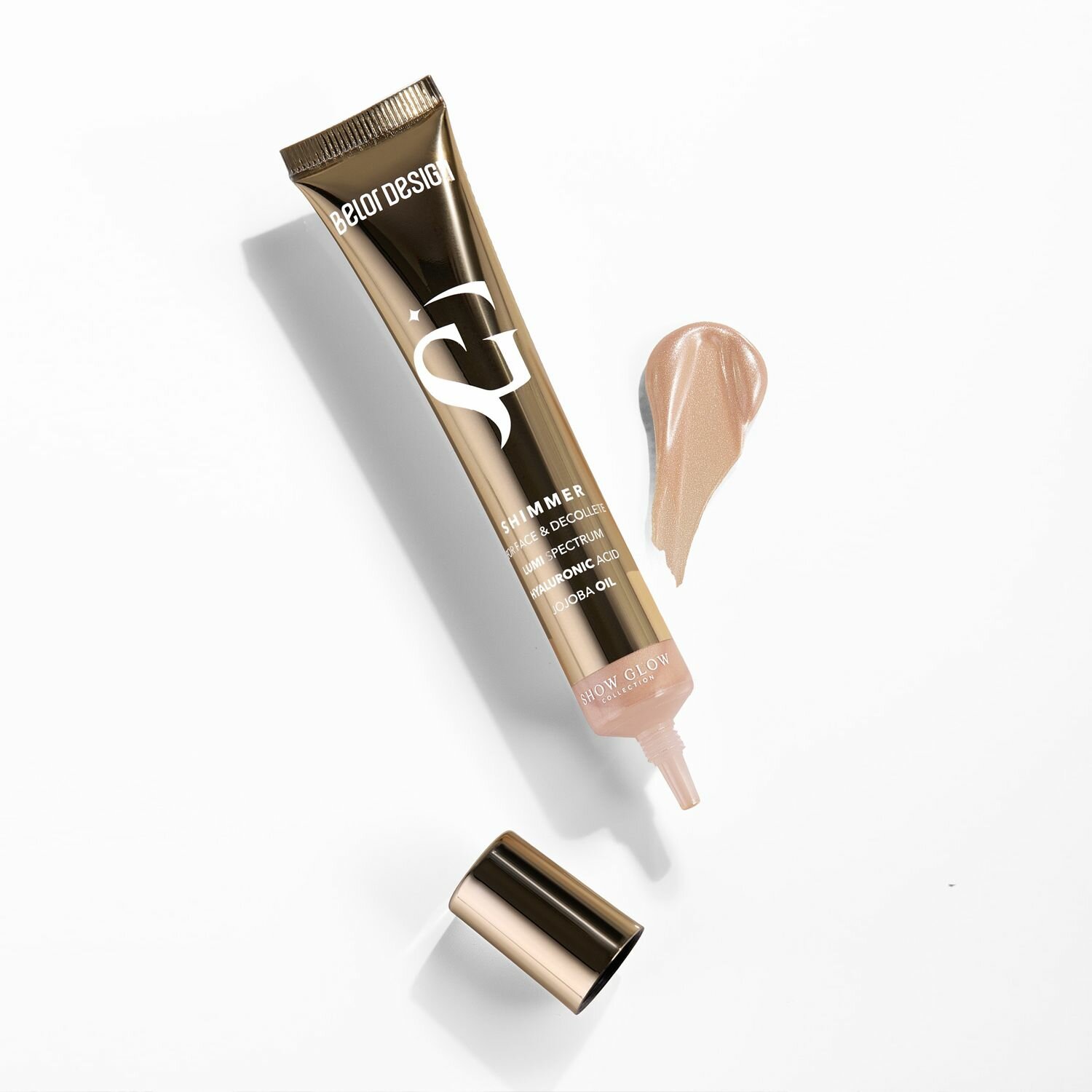 Belor Design, Шиммер Show Glow Body Award, Тон 1 gold, 28 мл.