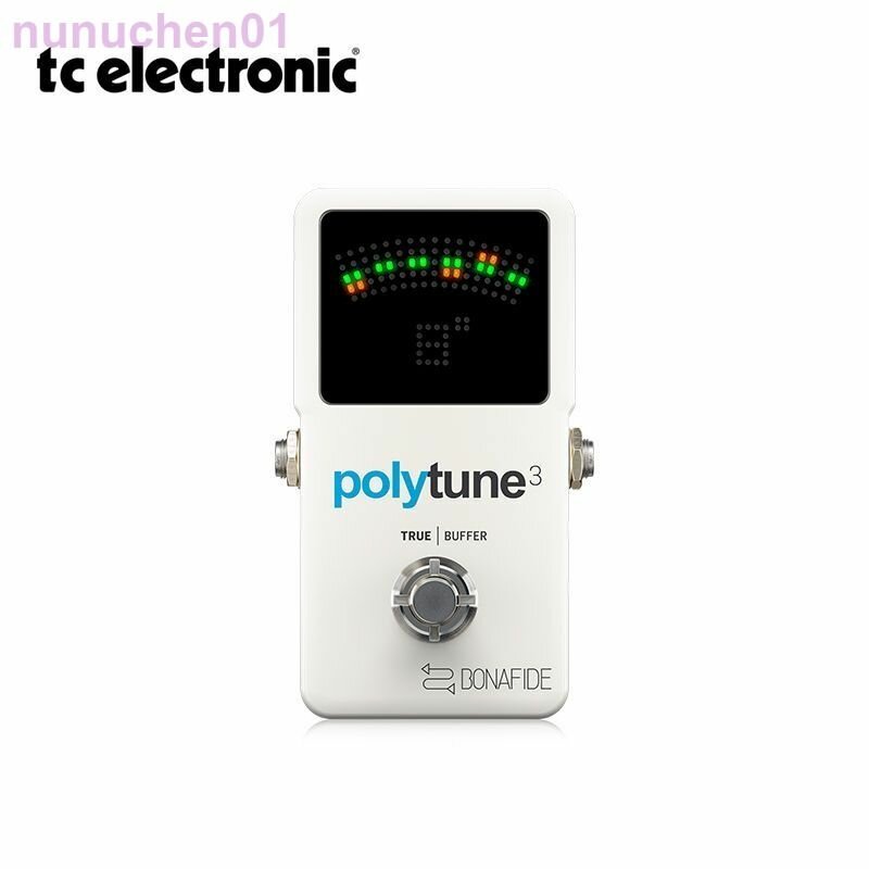 TC Electronic Polytune 3 Мини-акустическая гитара, электрогитара, бас, тюнинг, педаль, эффектор настройки