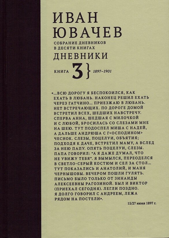 Иван Павлович Ювачев (1960-1940) Дневники. Книга 3 / Ювачев И. П.