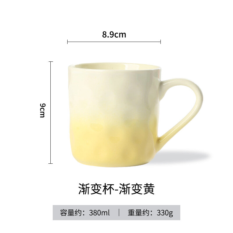 Корпоративные подарки от фабрики, высококачественная креативная кружка из керамики, новогодняя чашка для завтрака, чашка, меняющая цвет