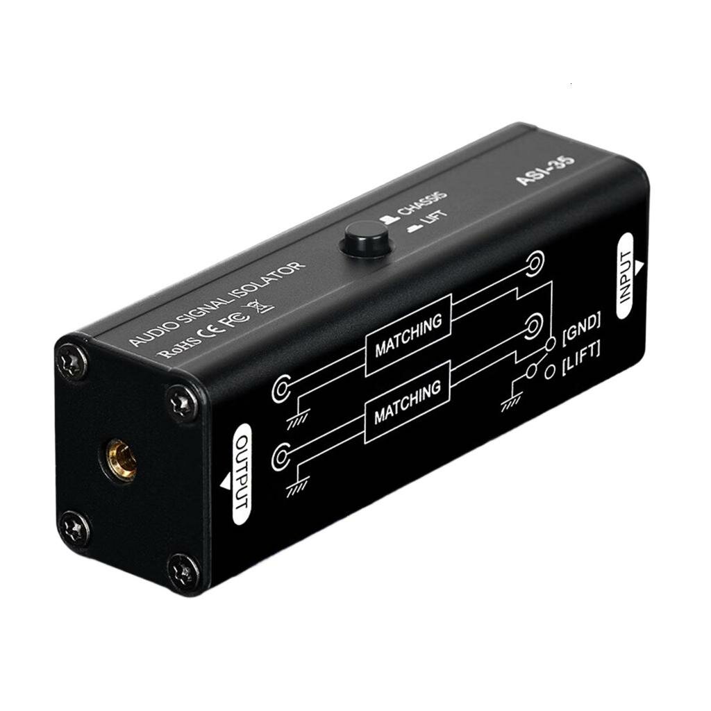 Шумоизолятор для аудио, металлический корпус