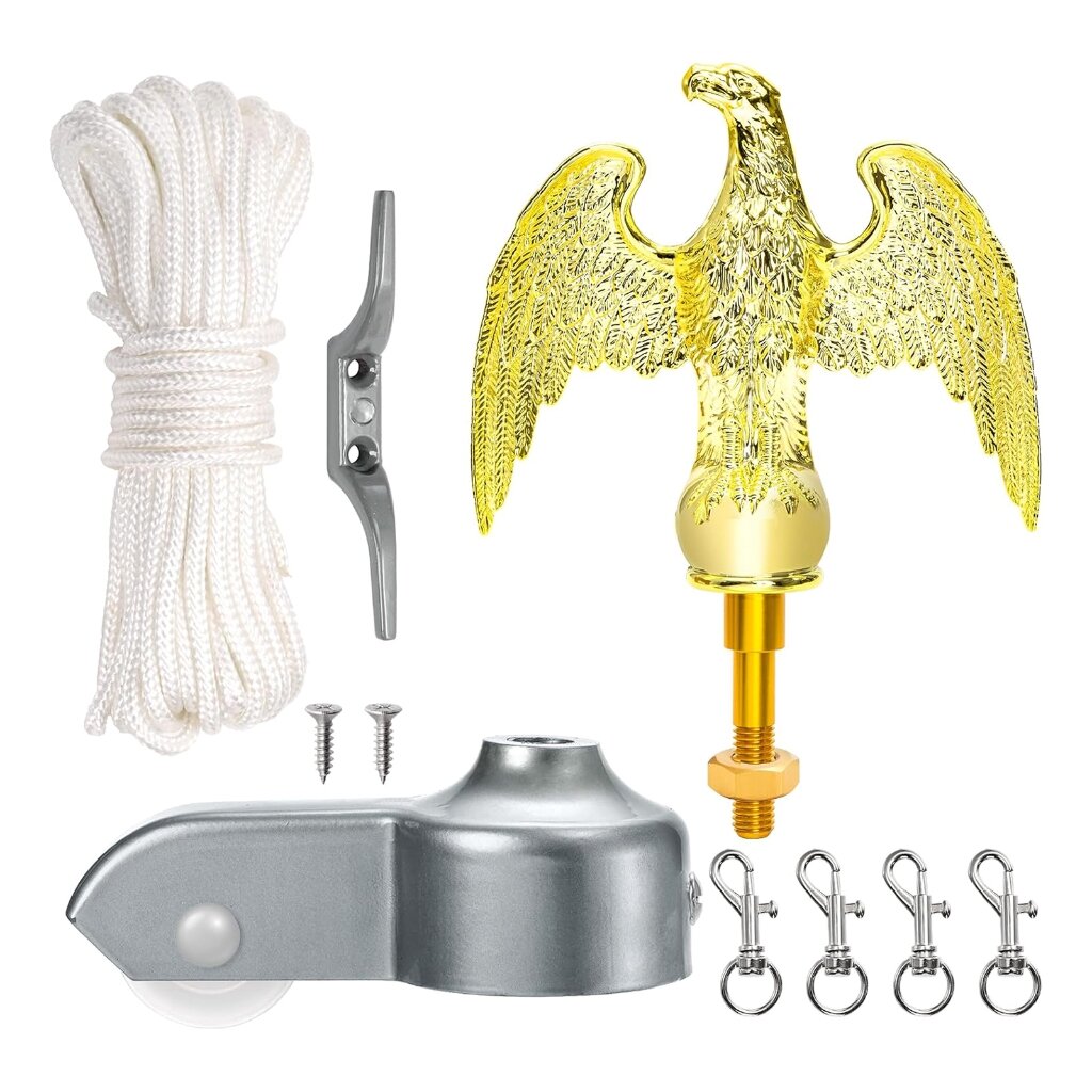Флаг Сокола Пластиковые Наконечники Для Наружного Садового Флагштока Аксессуары Для Украшения