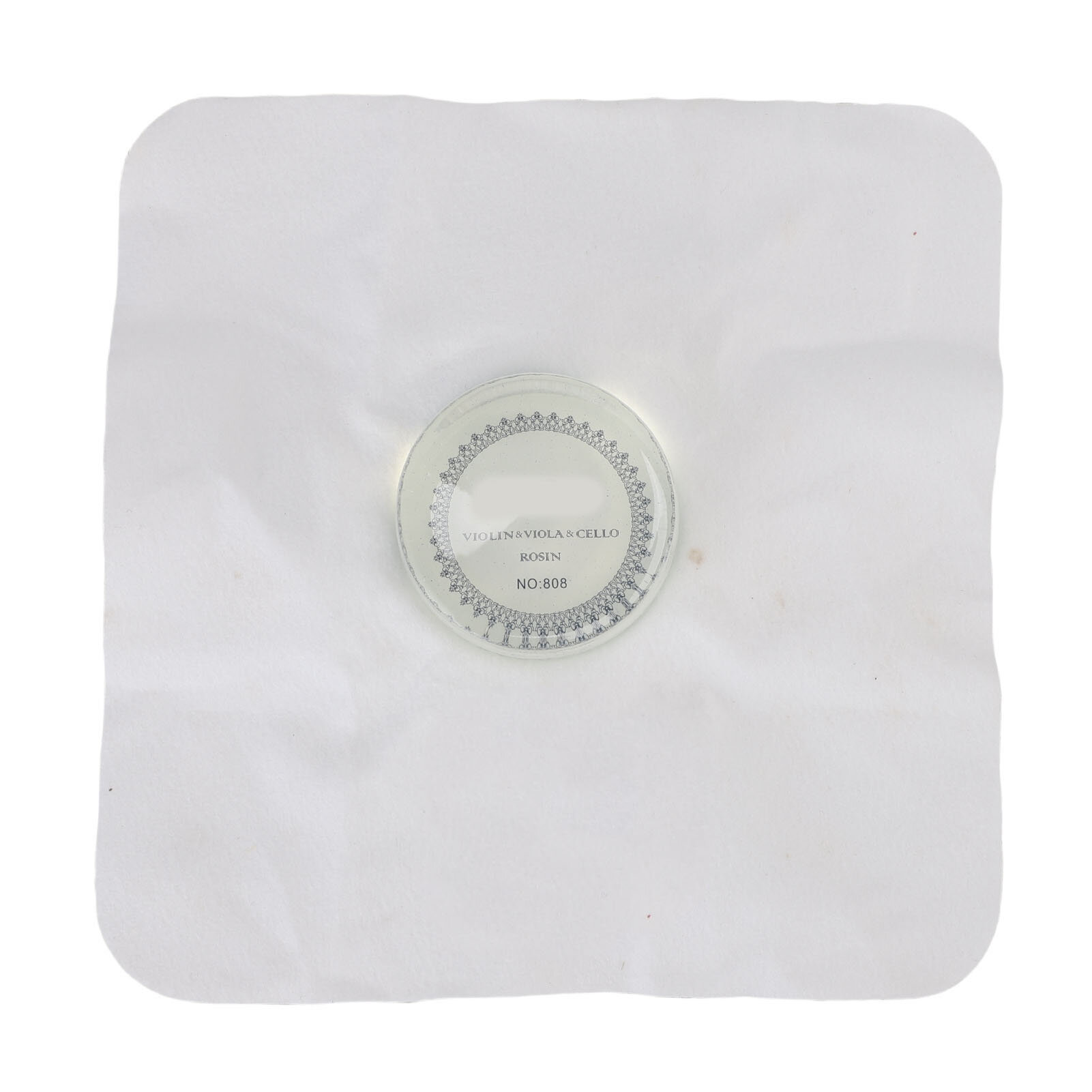 Канифоль для скрипки, альта, виолончели, эрху, белого цвета, высокой чистоты, с высоким коэффициентом трения и низким уровнем пыли.