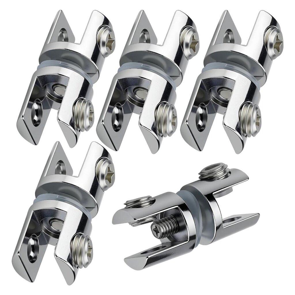 Стеклянные кронштейны для полок 5-10 мм