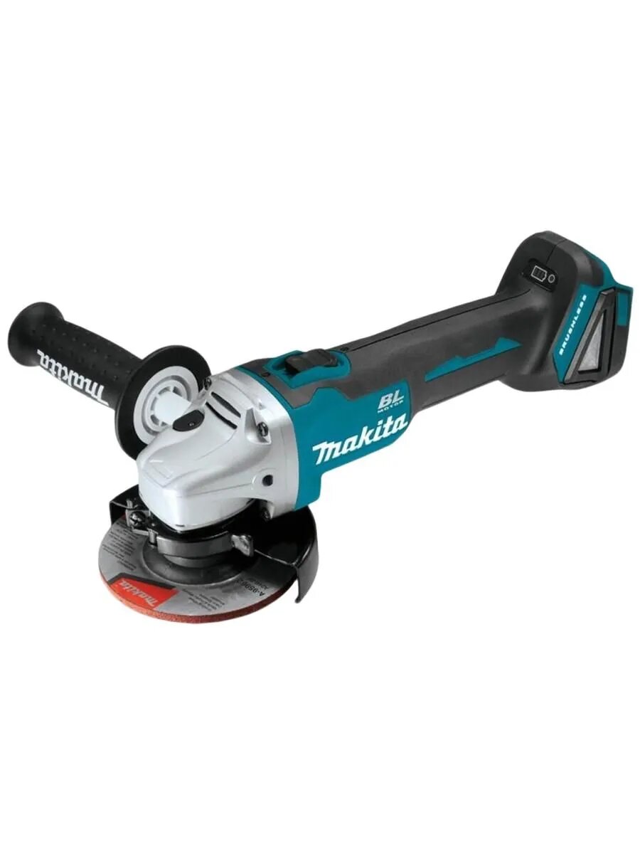 Шлифовальная машина Makita DGA504Z черный/синий, 18 Вт, 8500 об/мин, 125мм, М14, 22,2 мм без аккумулятора и ЗУ