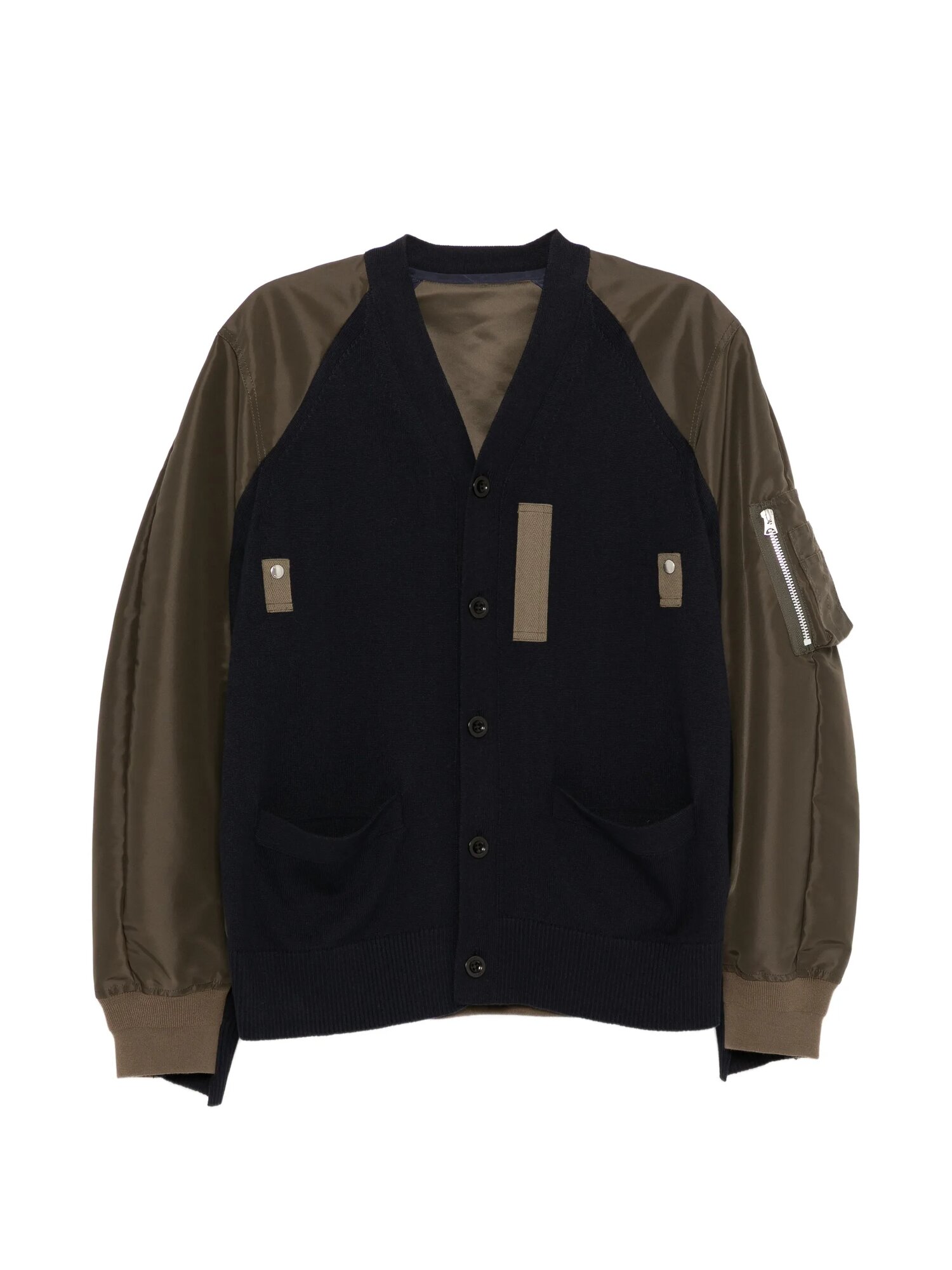 Куртка Buttoned panelled jacket