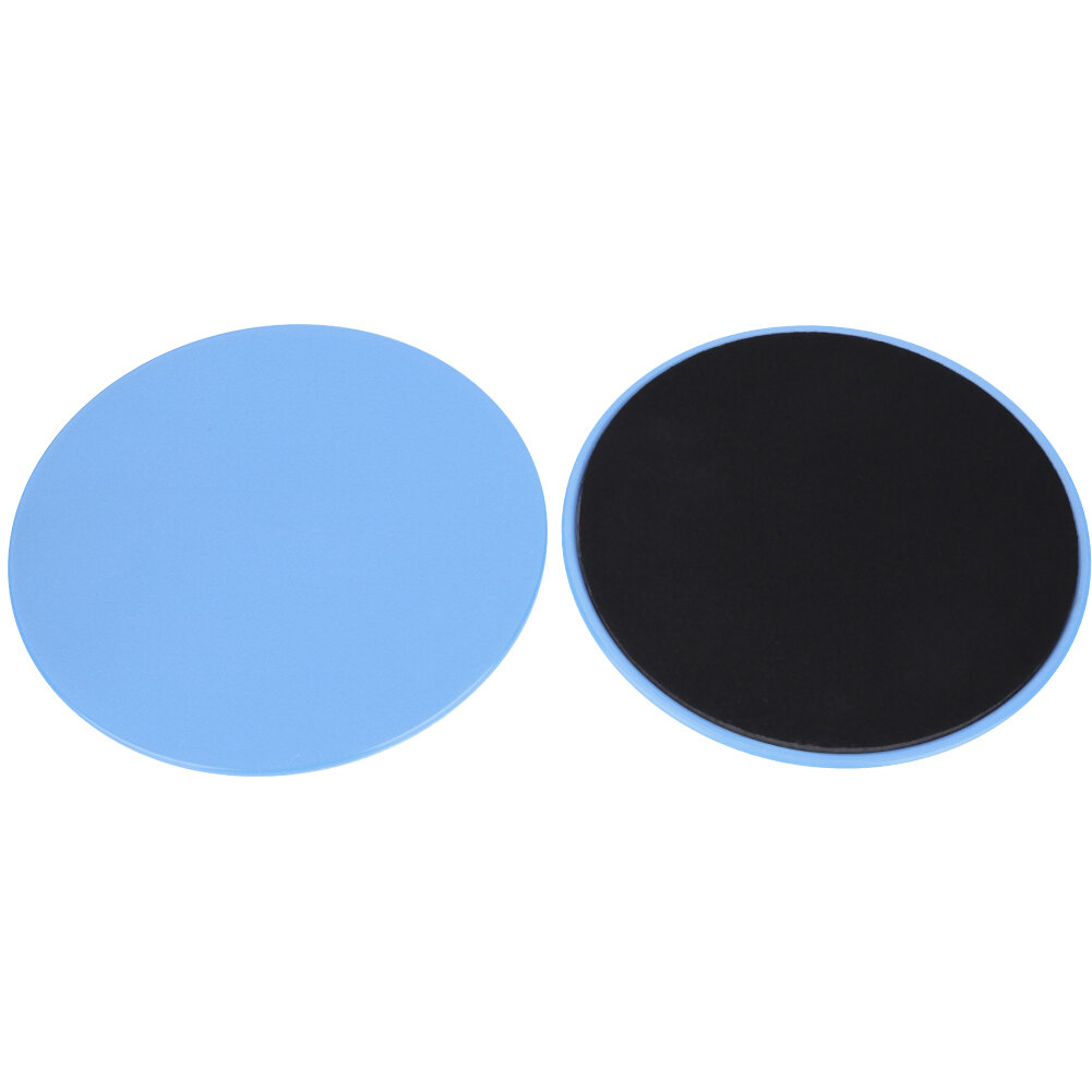 2pcs Exercise Sliding Gliding Disc Fitness Core Slider Sport Full Body Workout Dark Blue ABS Diameter 17.8cm Weight 160g для гимнастики фитнеса кроссфита физиотерапии йоги тренировки тела