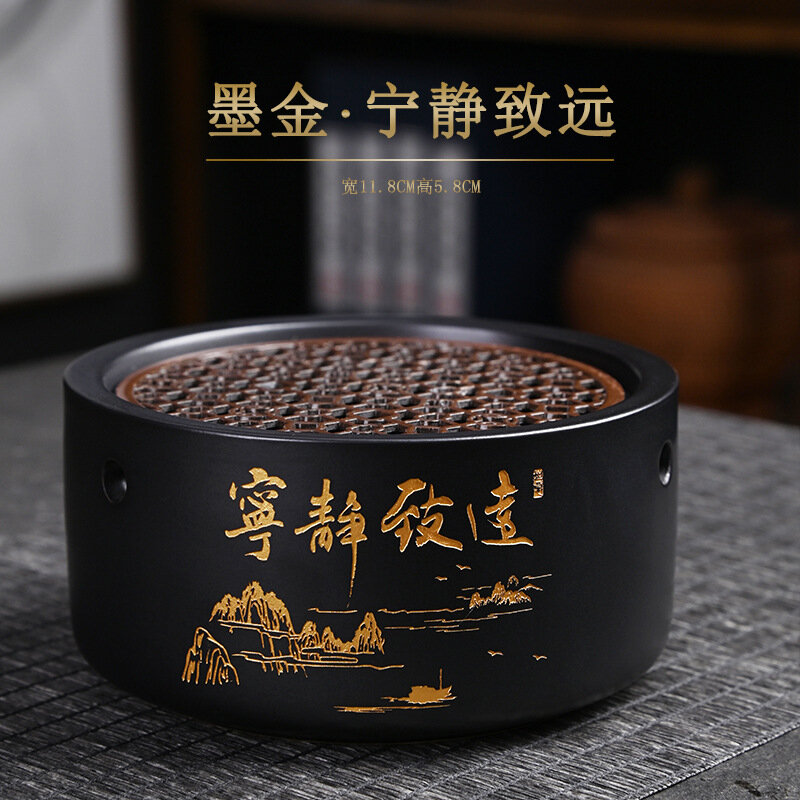 Горячая продажа китайского стиля подогревателя чая, керамическая свеча, сохранение тепла, подогреватель чая, ретро-основа для чая, постоянная температура, чайник