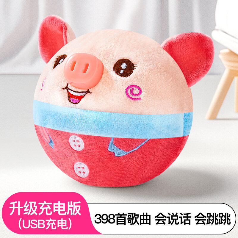 Игрушки для младенцев 0-1 года, раннее развитие для малышей, 3 образовательные игрушки, для детей от 6 месяцев и старше, 1-2 года, прыгающий поросенок 8