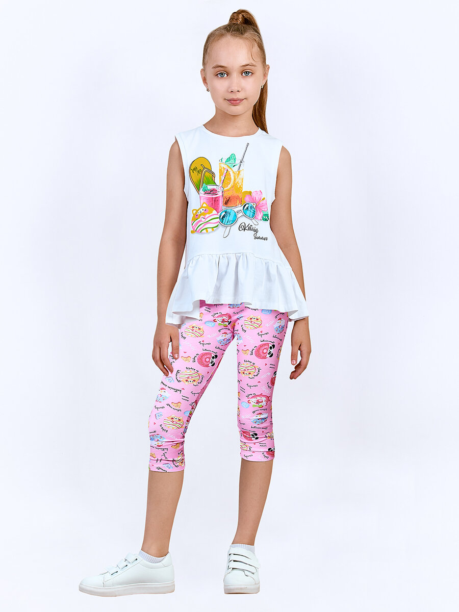 Комплект одежды летний майка с бриджами