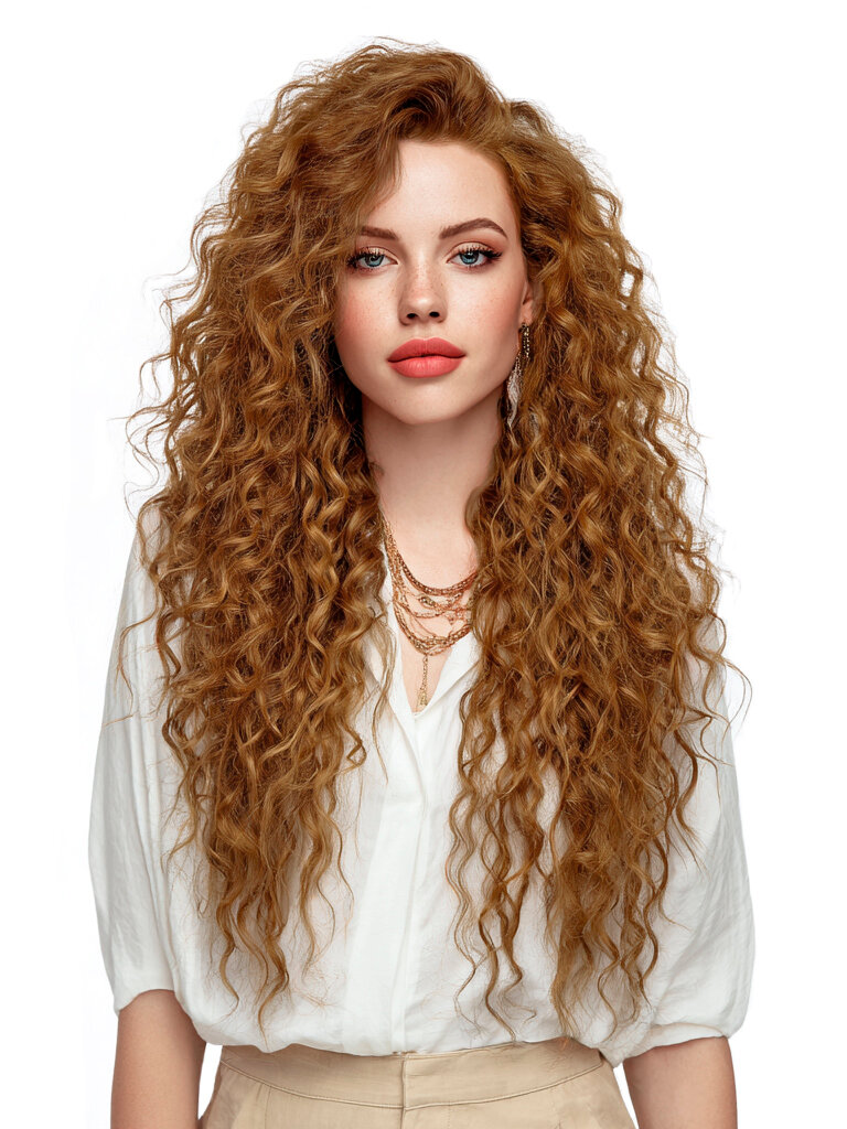 Hairshop Афролоконы 27В 70см (Медовый)