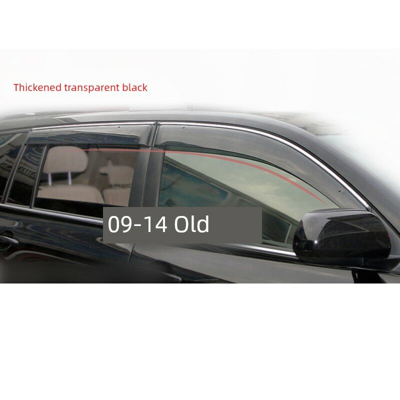 Подходит для новых и старых моделей Toyota Highlander 2009-2020 годов выпуска, в качестве дефлекторов окон и защитных