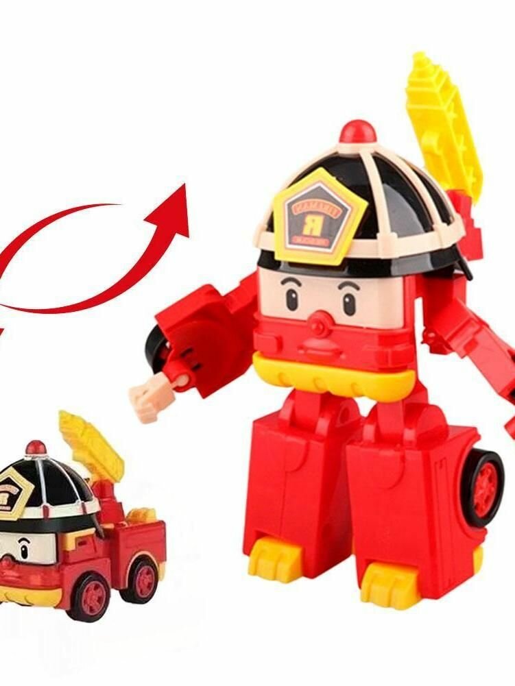 Игрушка робот трансформер Робокар Поли, мини Поли, Robocar Poli, MRT-670