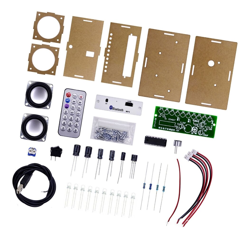 Запчасти для динамиков Bluetooth электронный комплект для сборки diy production