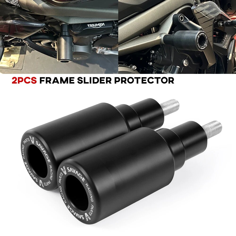 Слайдер вилки переднего моста для Street Triple 765 R S RS 2017-2024 765RS, защита Frame Slider